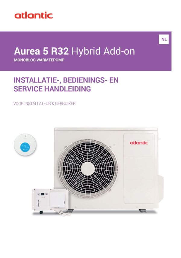 Hybride add-on Installatie Informatie - Atlantic